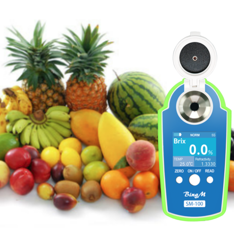 Compre Sensor Del Infrarrojo Del Refractómetro Sm-100 De Brix Del Metro ...