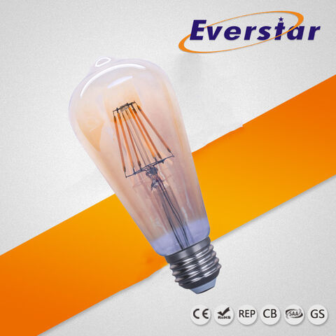 Buy Wholesale China Led Filament Bulb St64 220-240v 5w E27 500lm Golden ...