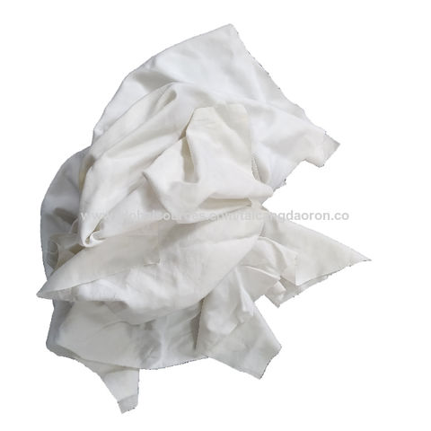Buy Wholesale China High Oil-absorbing Fabric Cut Pieces White Cotton ...