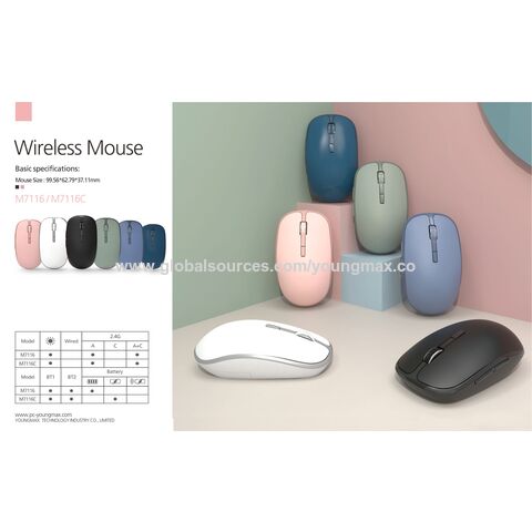 Factory Direct High Quality China Wholesale Wireless Mouse,2.4g Slim ...