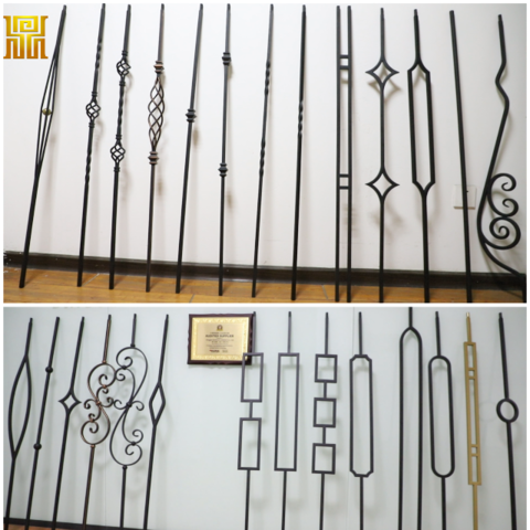 Buy Wholesale China Modern Iron Stair Balusters Metal Spindle Balusters ...