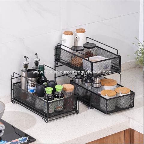 Buy Wholesale China Tier Racks Drawer Kitchen Shelves Desktop ...