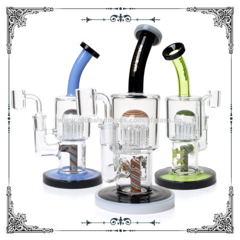 Buy Wholesale China Glass Bong Dab Oil Rigs Smoking Water Pipe Bubbler Pyrex Borocilicate Blown ...