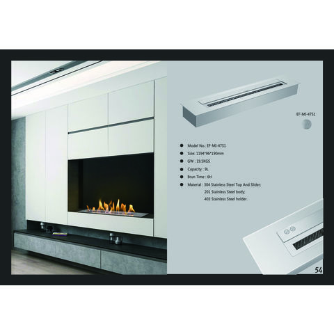 Buy Wholesale China Manual Ignition Bio Ethanol Fireplace Burner Insert ...