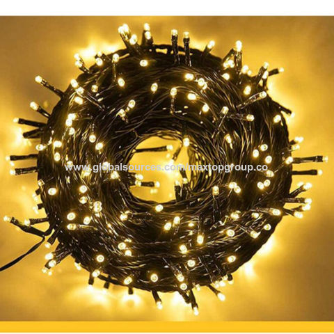Led Christmas String Lights Outdoor/indoor Fairy String Lights For Xmas ...