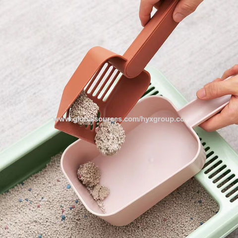 Buy Wholesale China Large Capacity Cat Litter Box Semi-closed Plastic ...