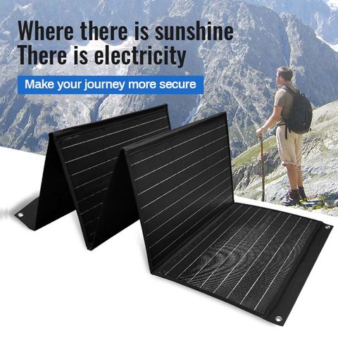 Buy Wholesale China Solar Panel 50w 100w Camping Solar Panel Charger ...