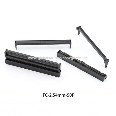 2.54mm Idc Female Connector 50pin Header Socket 2*25pin 2.54 Pitch ...