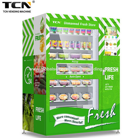 Buy Wholesale China Tcn Fresh Food Vending Machine & Vending Machine at ...