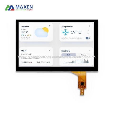 Bulk Buy China Wholesale 7 Inch 800x480 Capacitive Touch Screen Ips Tft Lcd Rgb 40 Pin ...