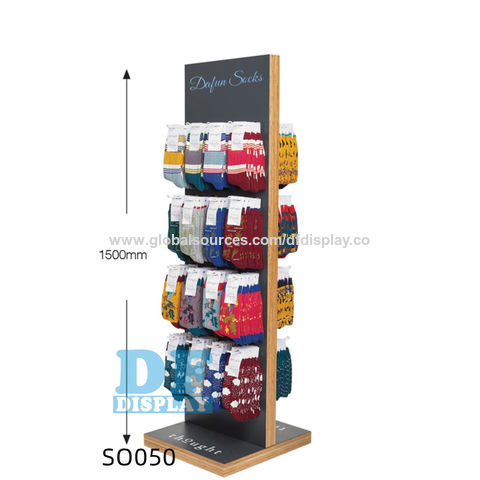 Buy Wholesale China Sock Display Rack Socks Plywood Display Rack Stand ...
