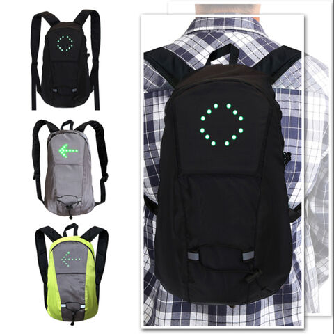 Buy Wholesale China Bicycle Bag Waterproof Sport Backpack Led Turn ...