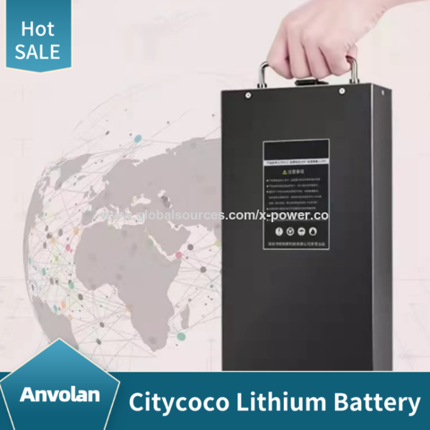 Buy Wholesale China Citycoco Electric Scooter Lithium Battery 60v 20ah ...