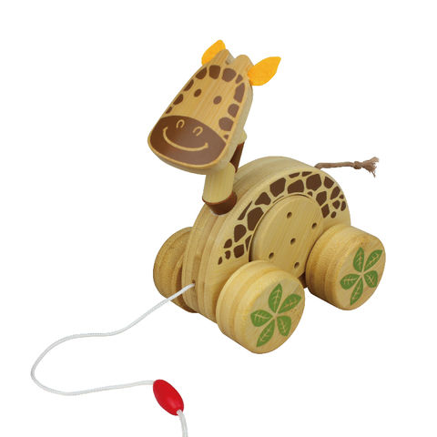 Buy Wholesale China Bamboo Pull-along Jingle Roller-giraffe & Bamboo ...