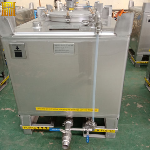 Buy Wholesale China Stainless Steel Ibc With Level Gauge & Stainless ...