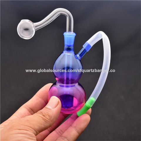 Buy Wholesale China Mini Glass Oil Burner Bong Water Pipes For Smoking ...