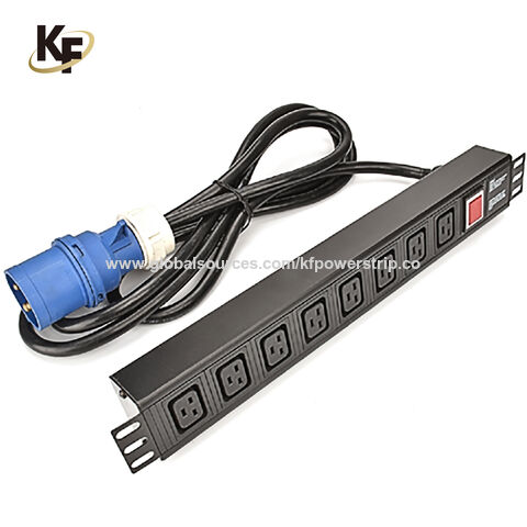 Buy Wholesale China 19'' 1.5u Iec C19 8 Outlets Pdu Socket With Power ...