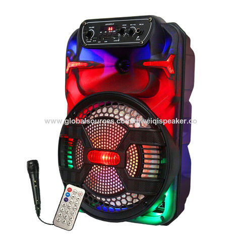 Buy Wholesale China Portable Full Light Box 8" Speaker Flame Light ...
