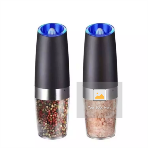 Buy Wholesale China Electric Gravity Salt And Pepper Grinder Set Spice ...