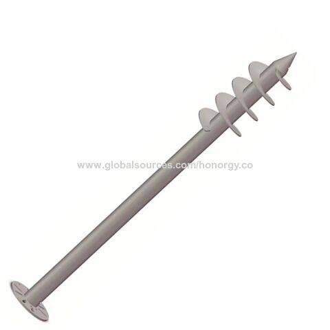 Solar Ground Screw, Gavalnized Ground Anchor, No-digging Ground ...