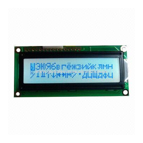 Buy Wholesale China Dot-matrix Lcd Module, 16 X 2 Characters, White ...