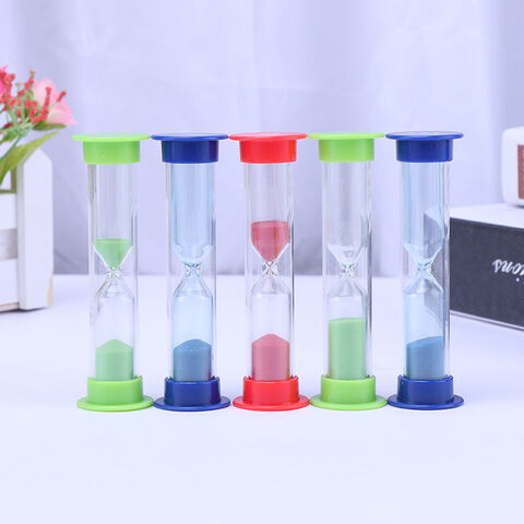 Hourglasses,sand Timer 6 Pcs Colorful Hourglass Sandglass Sand Clock ...