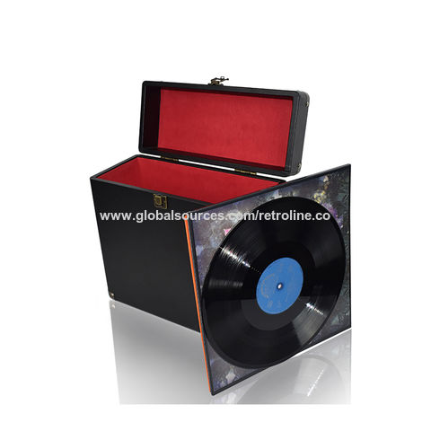 Buy Wholesale China Vinyl Record Box Portable Record Box Suitcase Box ...
