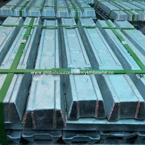 Buy Wholesale China China Factory Zamak 3 Zinc Alloy Ingot Price For ...