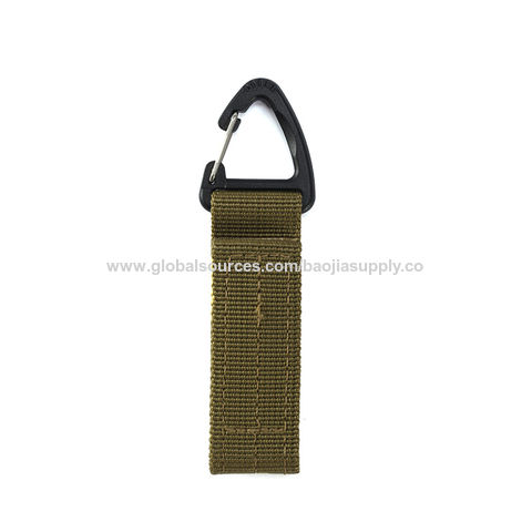 Buy Wholesale China Outdoor Key Chain Molle Webbing Triangle Hook And ...