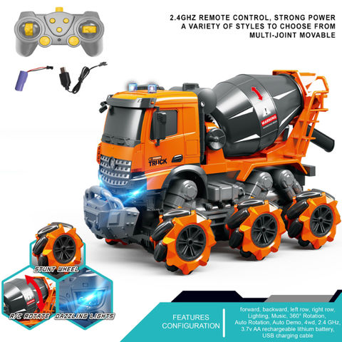 Buy Wholesale China Rc Mixer Trucks Remote Control Excavator Car Toys ...