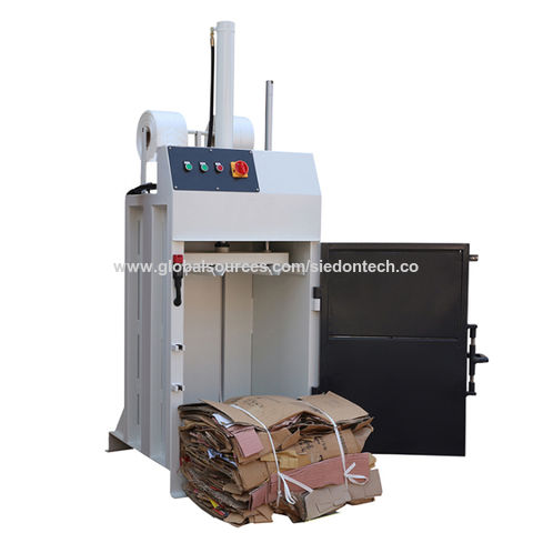 Buy Wholesale China Siedon Waste Baler Cardboard Baling Press Garbage ...