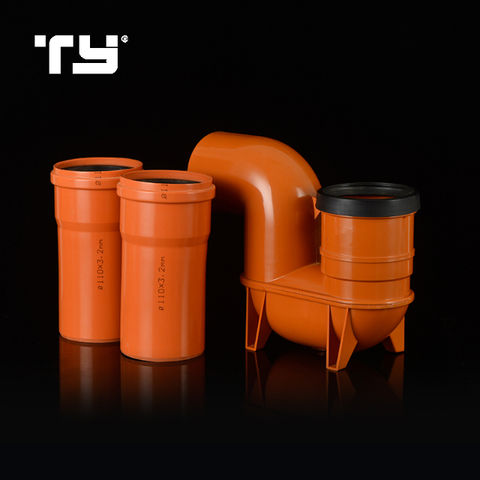 Buy Wholesale China Plastic Pvc Pvc-u Upvc Orange Pipe Fittings With ...