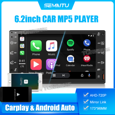 Buy Wholesale China 6.2 Inch Hd Mirror Link Car Mp5 Player,2din Stereo ...
