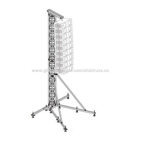 Buy Wholesale China Aluminum Speaker Array Truss Alloy Tower Truss For ...