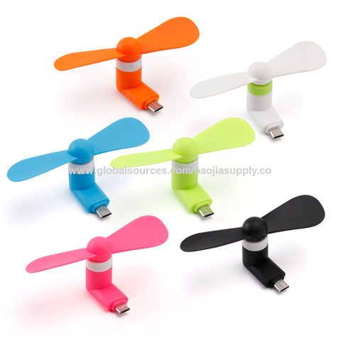 Buy Wholesale China Creative Usb Fan Mini Fan Android Apple Type-c 3 In ...