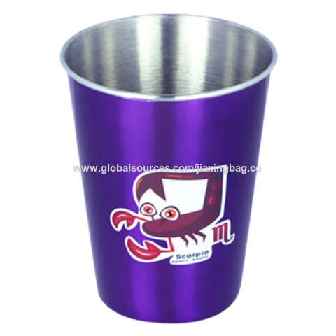Buy Wholesale China 1oz Stainless Steel Tass Mini Sound Beer Mug, Metal ...