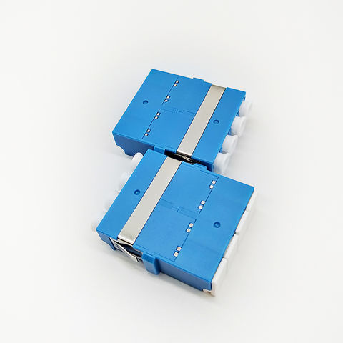 Buy Wholesale China Fiber Coupler Lc/sm Upc Quad Metal Inner Shutter, Short Flange, Metal Latch ...