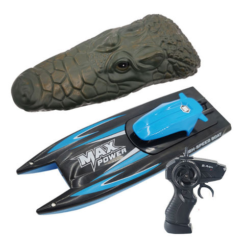 Buy Wholesale China Toys Rc Remote Control Speed Boats 2.4g Crocodile ...