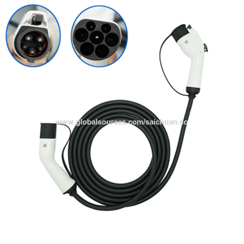 Buy Wholesale China 240v Ev Dc Charger Cable Type 1 Parts 16a 40a ...