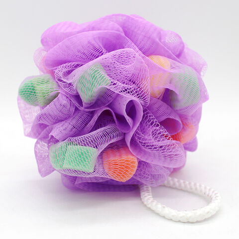 Bath Sponges,bath Shower Loofah Sponge Bath Mesh Shower Ball Body ...