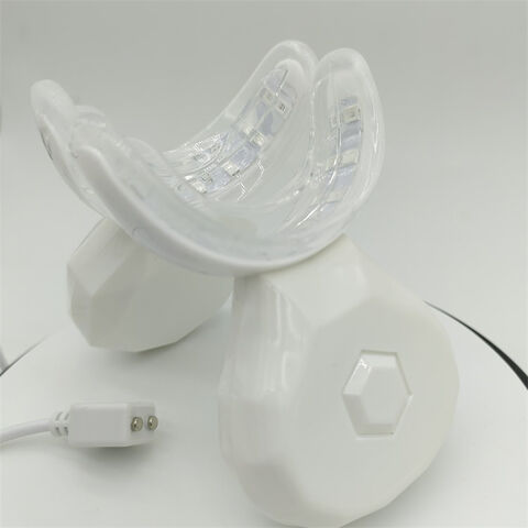 Teeth Whitening Lights,more Powerful Blue Led Light Mouth Tray Teeth ...