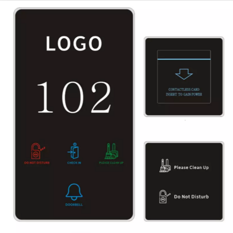 Buy Wholesale China Smart Led Touchable Screen Room Number With Do Not ...