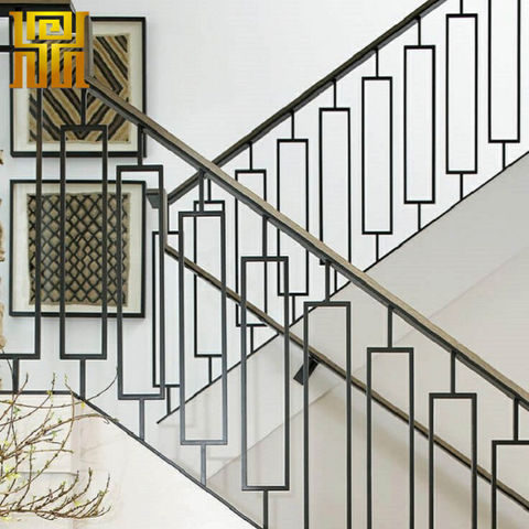 Buy Wholesale China Modern Stair Iron Balusters Single Rectangle & Iron ...