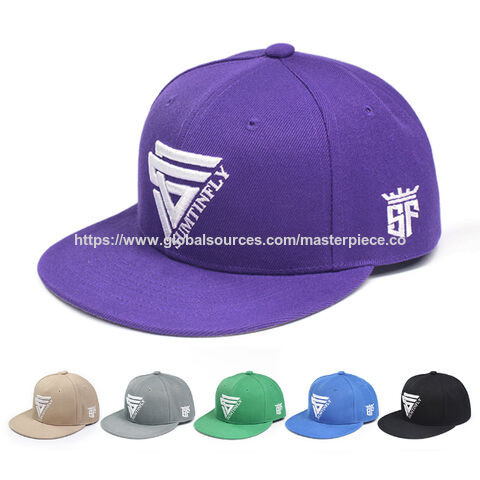 Buy Wholesale China 6 Panel 3d Embroidered Flat Snapback Caps Custom ...
