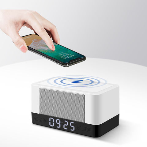 4 In 1 Touch Control Portable Bluetooths Speaker Alarm Clock With ...