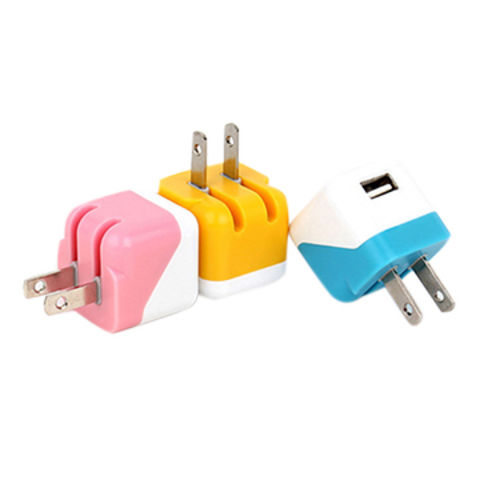 Buy Wholesale China Square Usb Chargers With Foldable Plug, For Iphone ...