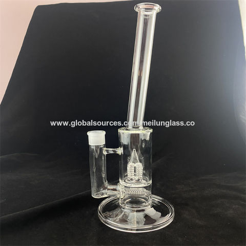 Buy Wholesale China Clear Bent Neck Glass Water Pipe Rig,tube Dab Oil Rig Smoking Glass Bong ...