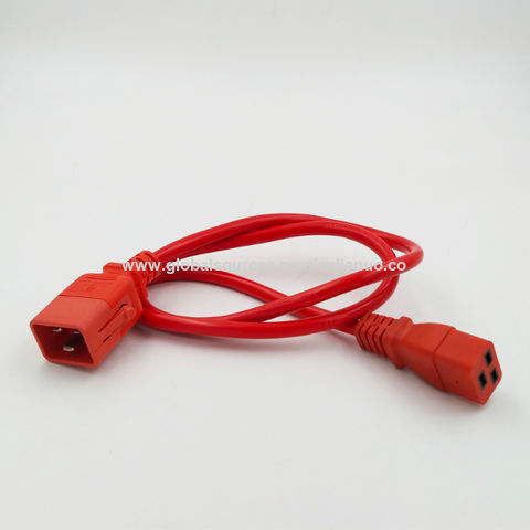Buy Wholesale China Iec C19 To P-lock Iec C20 Cpu Pdu Cords Computer ...