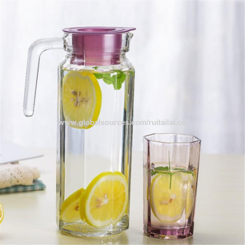 Bulk Buy China Wholesale Glass Cold Water Bottle Large Capacity ...