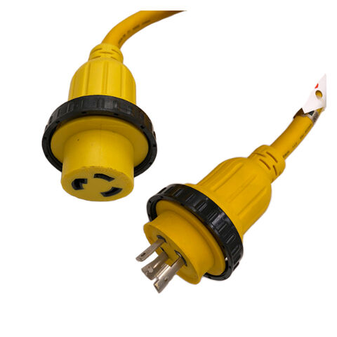 Buy Wholesale China 125v 30a, L5-30p To L5-30r Seow 10awg Marine Shore ...